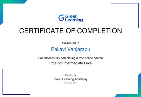 Pallavi Vanjarapu On Linkedin Excited To Share My Latest Achievement