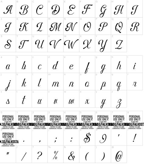 Falkosta Script Font Download