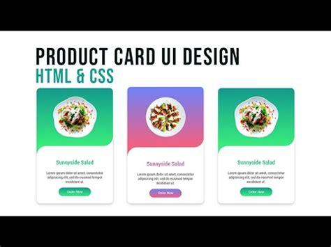 Creative Product Card Ui Design Using Html Css Product Card Ui Design In Css