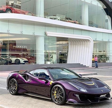Rate This Purple Ferrari 1 To 100 Exotic Sports Cars Ferrari Dream Cars