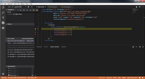 unverified breakpoints · issue 251 · bowlerhatllc vscode as3mxml · github