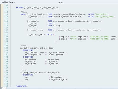 sap abap central “test doubles” and using osql test double framework for abap unit tests