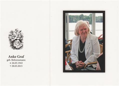 Nachruf Auf Anke Graf Ag Genealogie Magdeburg