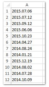 Quickly Identify And Convert Date Format In Excel
