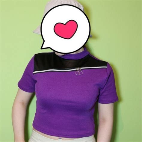 خرید و قیمت کراپ آستین کوتاه زیپدار جنس فانریپ درجه یک رنگ بنفش و ارسال رایگان ترب