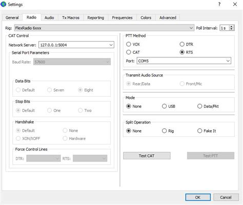 No RF Output Using WSJT X To Smart SDR FlexRadio Community