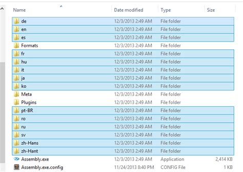 C Disable Dll Culture Folders On Compile Stack Overflow