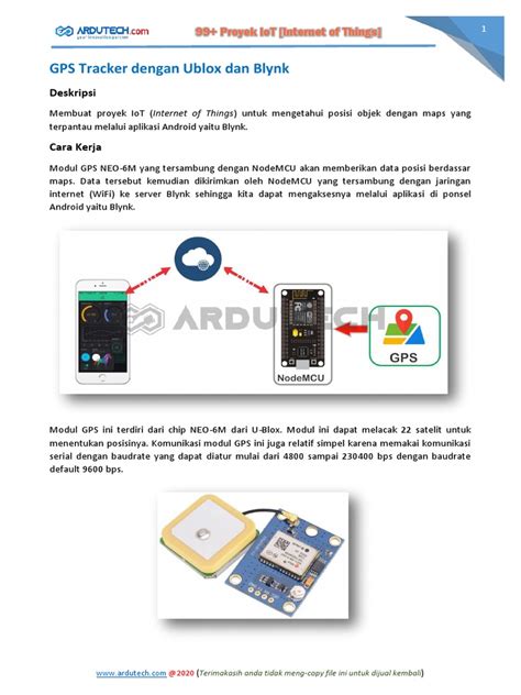 Gps Tracker Dengan Ublox Dan Blynk Pdf