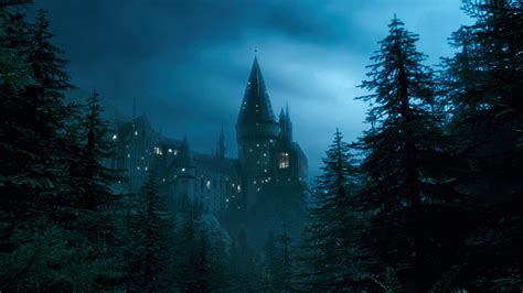 壁纸 哈利波特与阿兹卡班的囚徒 电影剧照 霍格沃茨 树木 城堡 J K Rowling 1920x1080