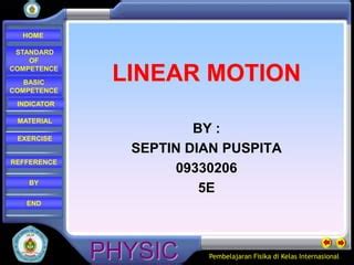 Ppt Linear Motion PPTX