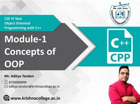oops with c concepts of oops introduction ppt