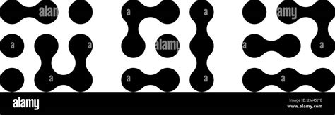 Connected Dots Icon Circles Pattern Sign Integration Symbol Abstract