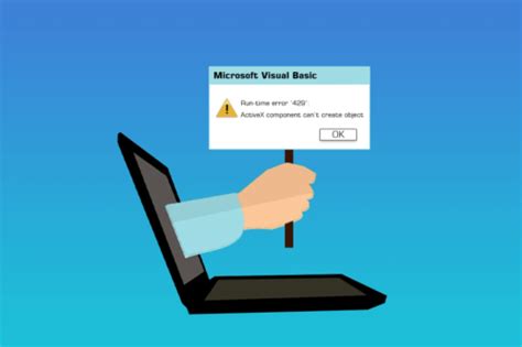 How To Fix Runtime Error 429 Activex Cant Create Object Windows 10
