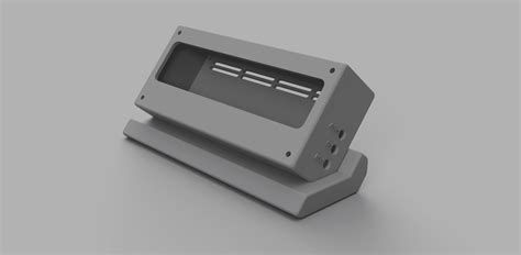 Nixie Tube Clock Case 3d Model By Logansam On Thangs