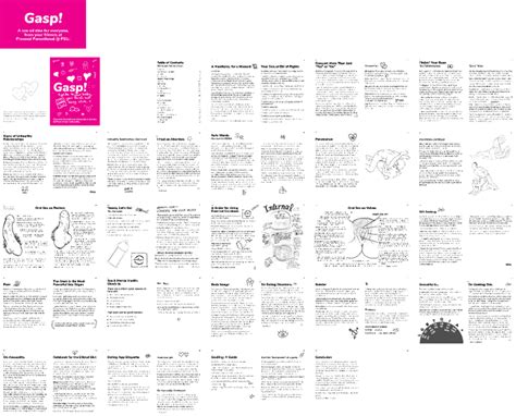 Gasp Sex Ed Zine Figma