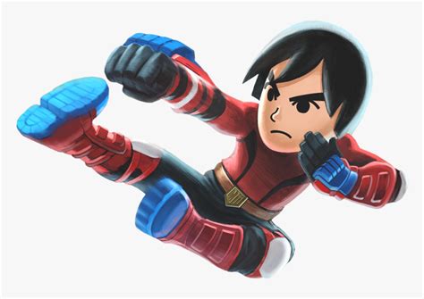 Action Figure Toy Boxing Cartoon Figurine Smash Ultimate Mii Brawler