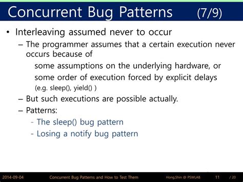 Ppt Concurrent Bug Patterns And How To Test Them Powerpoint
