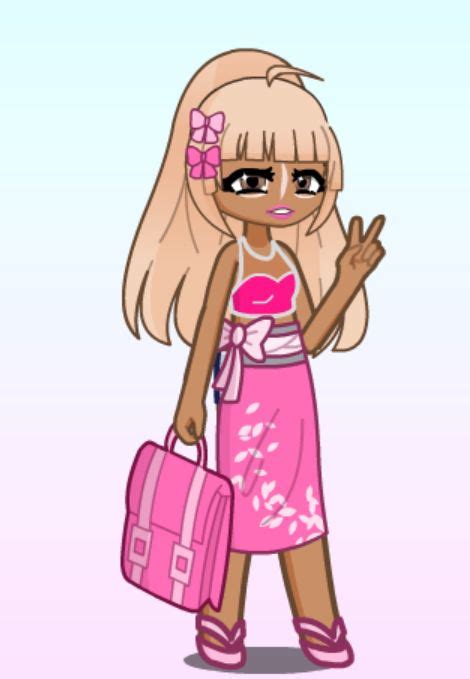 Gacha Life 2 Manbamamba Gyaru In 2024 Gyaru Beach Outfit Chibi