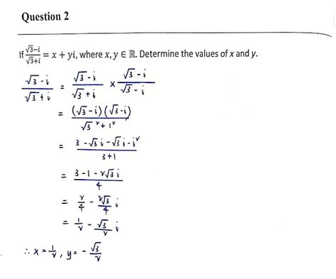 Complex Number In Cartesian Form Complex Number In Cartesian Form