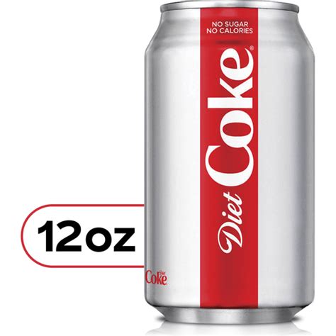 Diet Coke Can 12 Fl Oz Soft Drinks Festival Foods Shopping