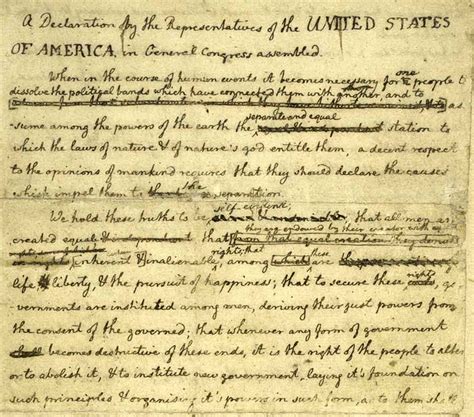 Declaration Of Independence Text Printable Version