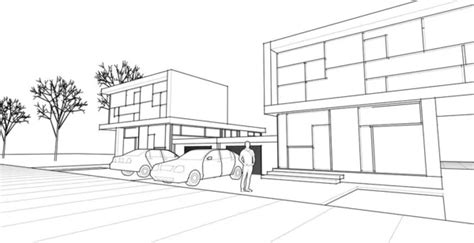 Abstract Modular Architecture Illustration Stock Vector By ©sadesign