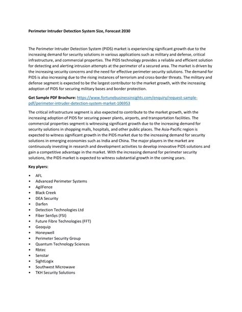 Ppt Perimeter Intruder Detection System Upcoming Powerpoint Presentation Id 12107847