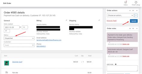 Add Edit And Delete Custom Order Status Tyche Softwares Documentation