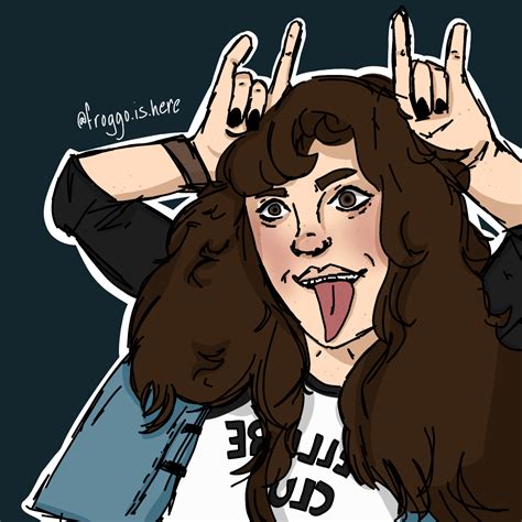 ♡froggo♡ — Eddie Munson Fanart