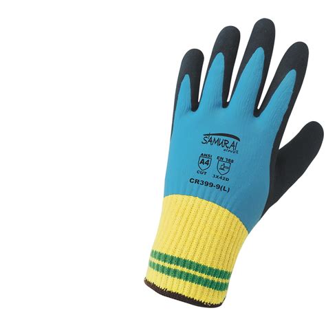 Global Glove Cr399 Samurai Glove Liquid And Cut Resistant Glove A4