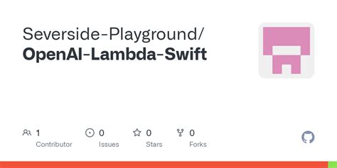 Github Severside Playgroundopenai Lambda Swift