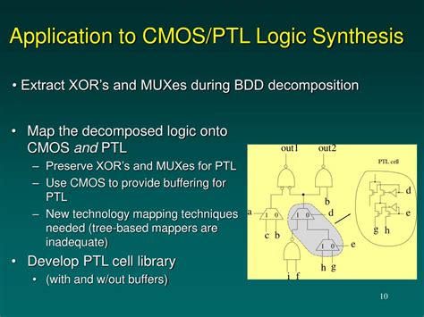 Ppt Synthesis For Cmosptl Circuits Powerpoint Presentation Free Download Id1229551