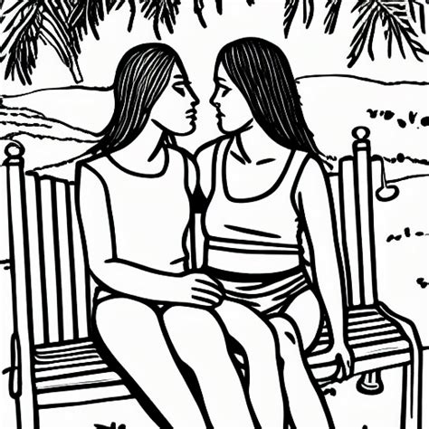 Jade Summer Style Coloring Page Creative Fabrica