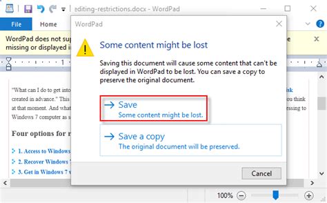 How To Edit A Locked Word Document Without A Password Windows