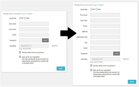 Additional Fields For Registration Form Prestashop 17