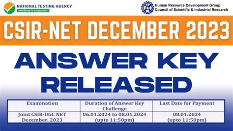 CSIR UGC NET December Provisional Answer Key Available Now