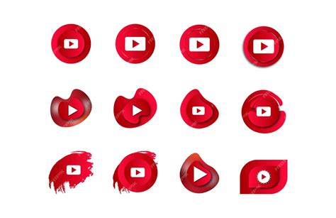 Premium Vector Youtube Subscribe Button Design With Bell Button