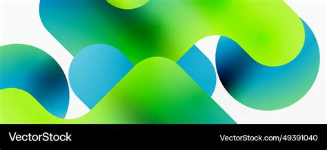 Gradient Geometry Minimalist Fusion Of Lines Vector Image