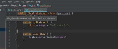 Java面试题抽象类能使用 final 修饰吗 核心编程