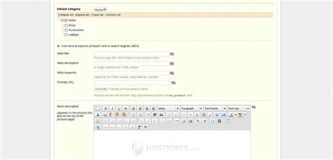 Hostknox Prestashop 14 Products Tutorial
