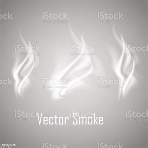 투명 한 배경 벡터 일러스트 레이 션에 섬세 한 하얀 담배 연기 파도 설정 0명에 대한 스톡 벡터 아트 및 기타 이미지 0명 개념과 주제 검은색 Istock