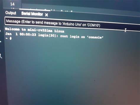 i run linux 6 1 on my arduino uno r arduino