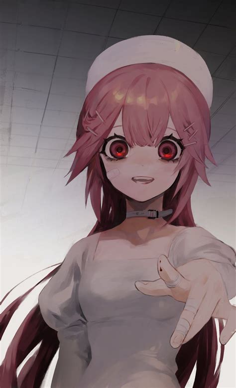 Yandere Anime Girl Art