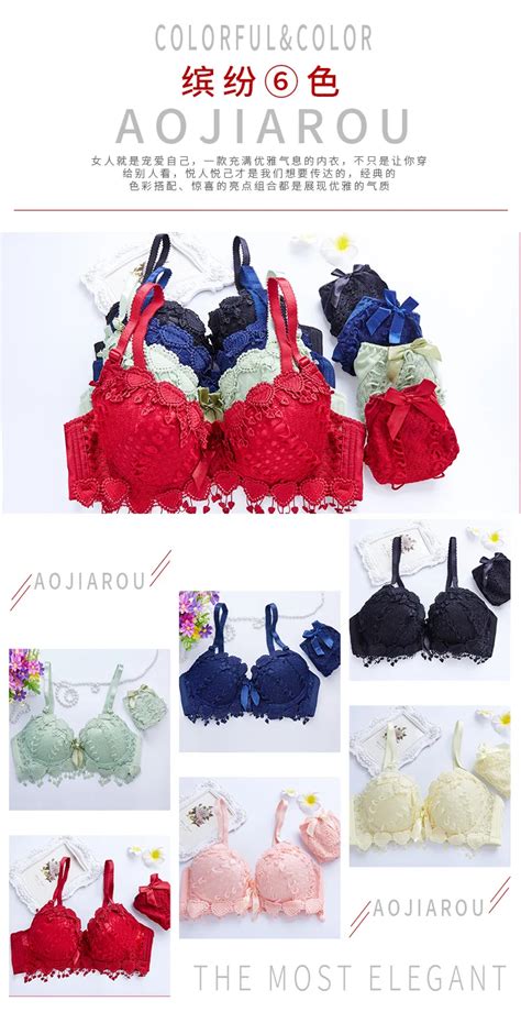 Lace Bra Panties Sets Sexy Comfortable And Customizable
