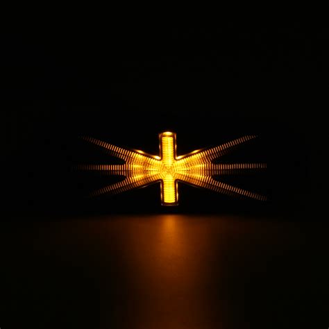 Dynamic Blinking Led Side Marker Lights Assembly Turn Signal Indicator