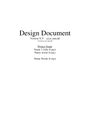 Design Document Template In Word And Pdf Formats