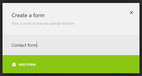 building a form themecatcher support