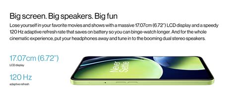 Buy Oneplus Nord Ce Lite G Gb Gb Ram Pastel Lime Mobile Phone At Reliance Digital