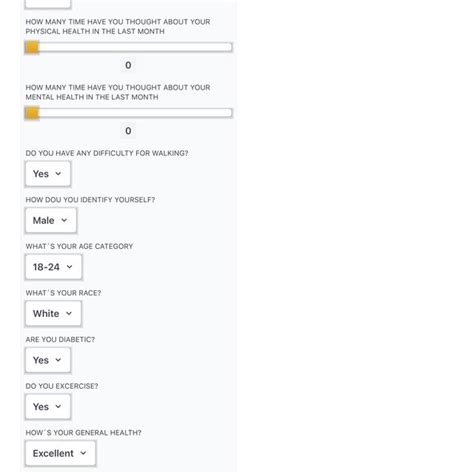 Example Of The Web Application Running The Random Forest Classifier For Download Scientific
