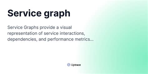 Service Graph Uptrace